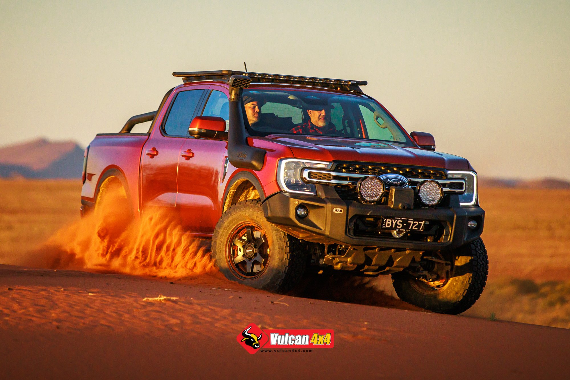 Cản stealth bar cho Ranger sau 2022 - Vulcan4x4